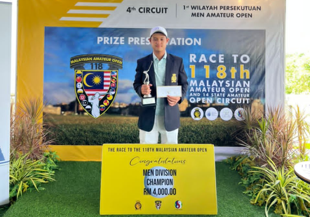Sarawak’s Anson Yeo captures second state title at the inaugural ...