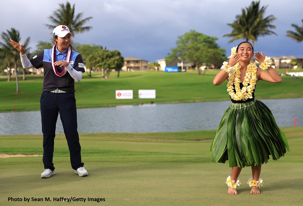 Hyo Joo Kim on the upswing after Hawaiian Hula at Lotte Championship